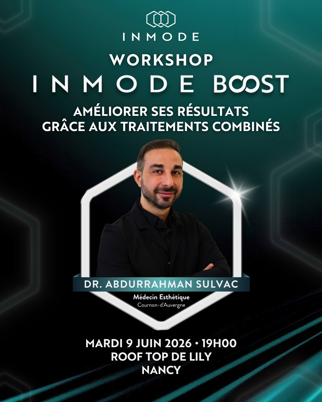 Workshop InMode Boost à Nancy • Dr. Sulvac - INMODE